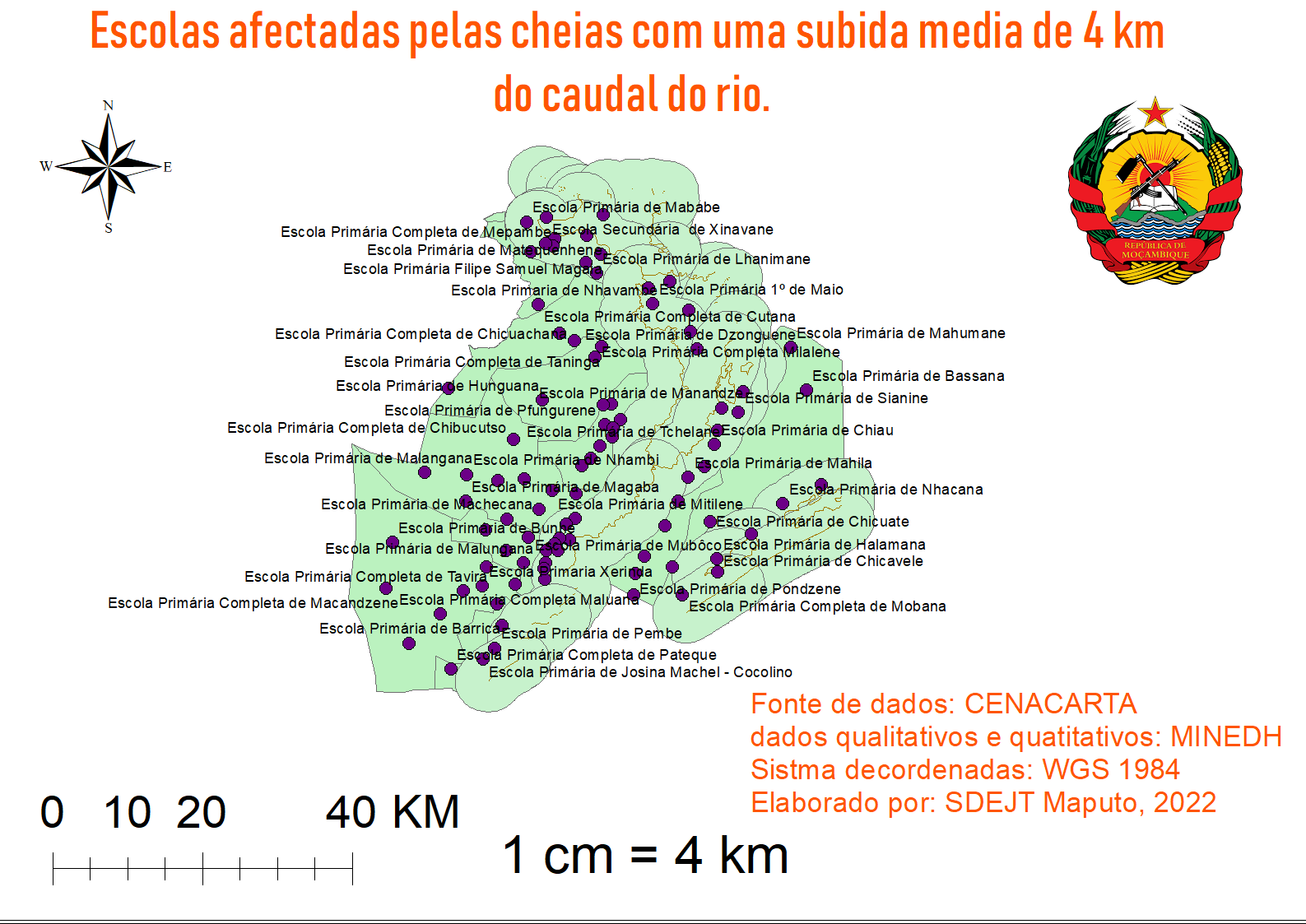 Uso do GPS e do software ARCGIS para a elaboração de Mapas Temáticos
